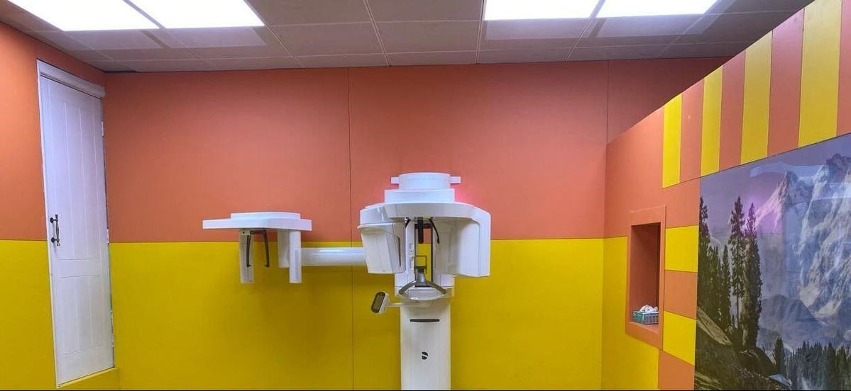 Wall cladding at 3D Dental X-ray room | CLINIWALL™